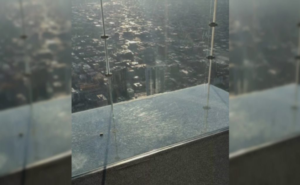 Tower’s Glass Floor Cracks In Actual Nightmare Come To Life