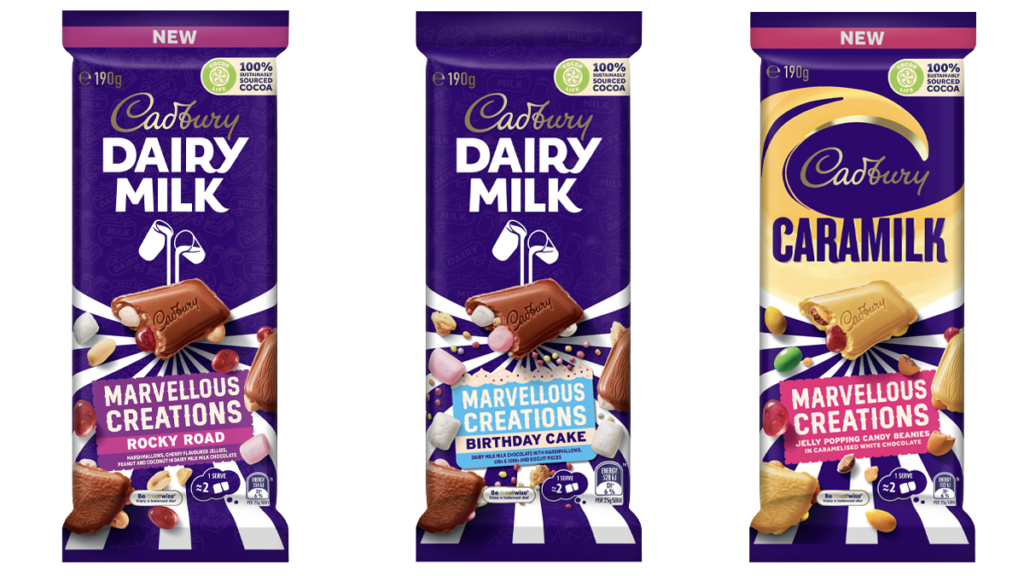 Cadbury Launch Three New Marvellous Creations And They’re Beyond Drool ...