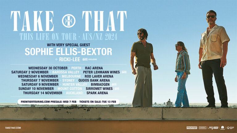 Take That ‘This Life’ on Tour, supported by Sophie Ellis Bextor