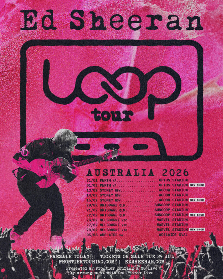 Ed Sheeran To Bring ‘Loop Tour’ To Australia