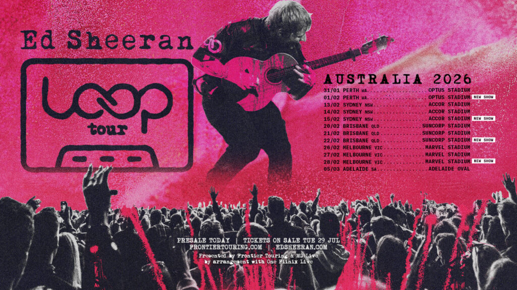Ed Sheeran To Bring ‘Loop Tour’ To Australia